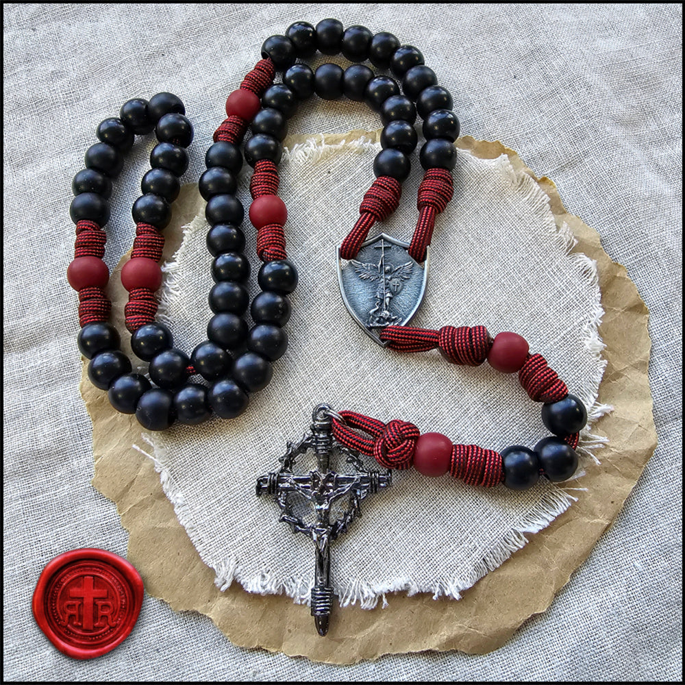 Rugged Rosaries® St. Michael Collection for the Spiritual Warrior