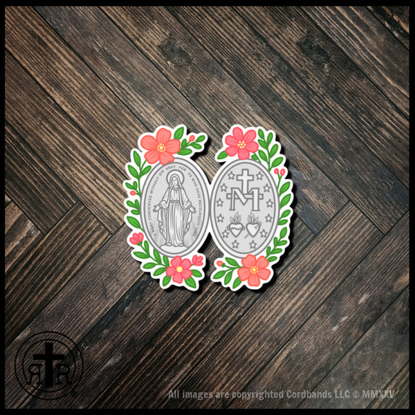Christian Stickers, Original Artistic Catholic Stickers. Original Art ...