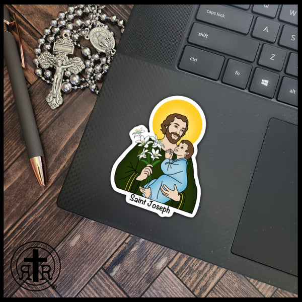 Christian Stickers, Original Artistic Catholic Stickers. Original Art ...
