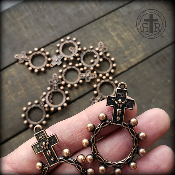 Copper Rosary Rings Rugged Rosaries®