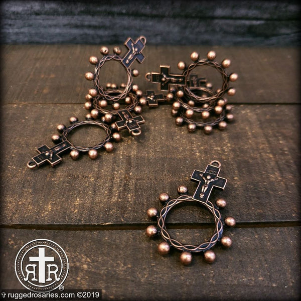 Copper Rosary Rings - Rugged Rosaries®
