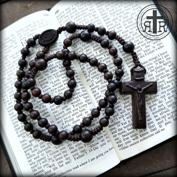Cathoic Rosaries | Mini Rosaries | Wood Carved